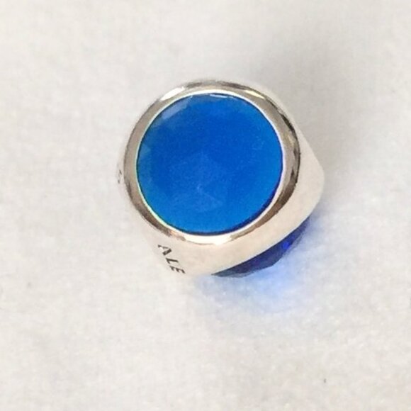 Pandora | Jewelry | Pandora Blue Radiant Droplet Charm Last One | Poshmark